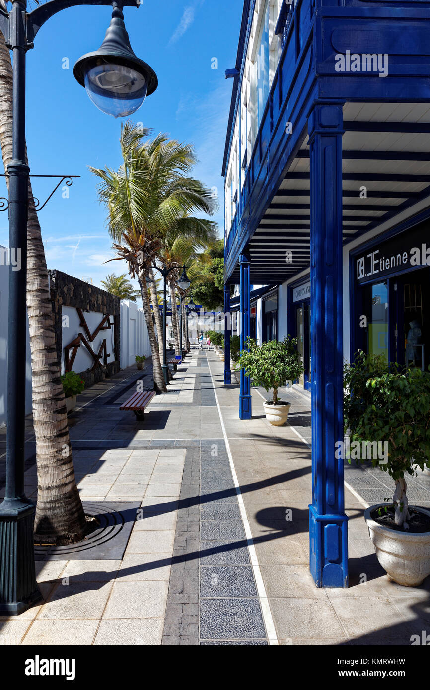 Puerto Calero, Lanzarote Stock Photo - Alamy