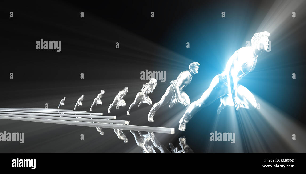 Winning Strategy and Successful Mindset of a Winner Stock Photo - Alamy