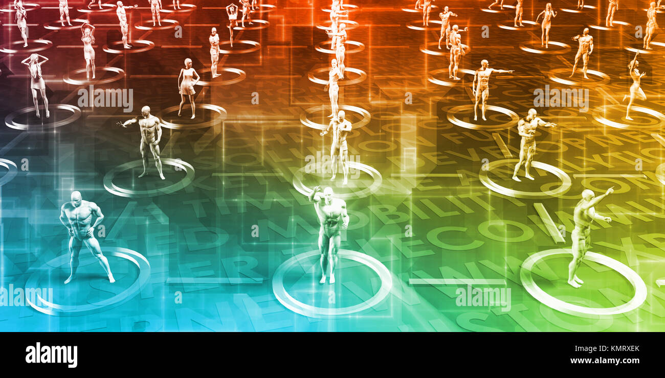 Medical Science with Modern Technology as Art Stock Photo - Alamy