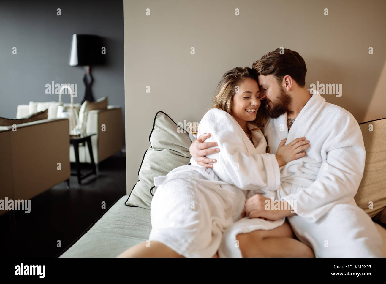 Man in spa enjoying hi-res stock photography and images - Alamy