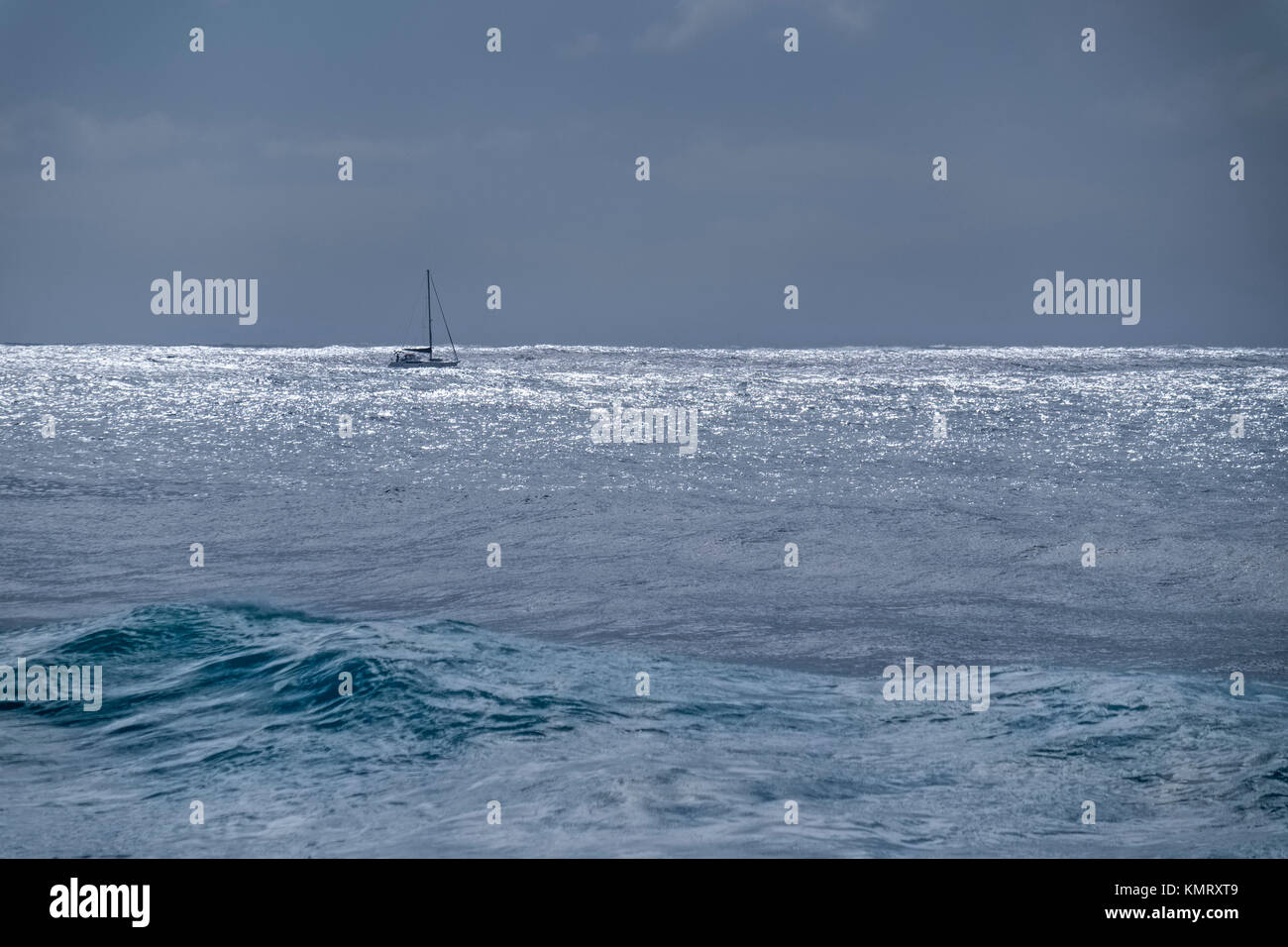 Stormy seas boat hi-res stock photography and images - Alamy