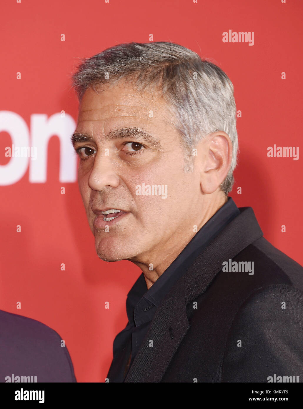 GEORGE CLOONEY US film actor and producer in October 2017. Photo ...