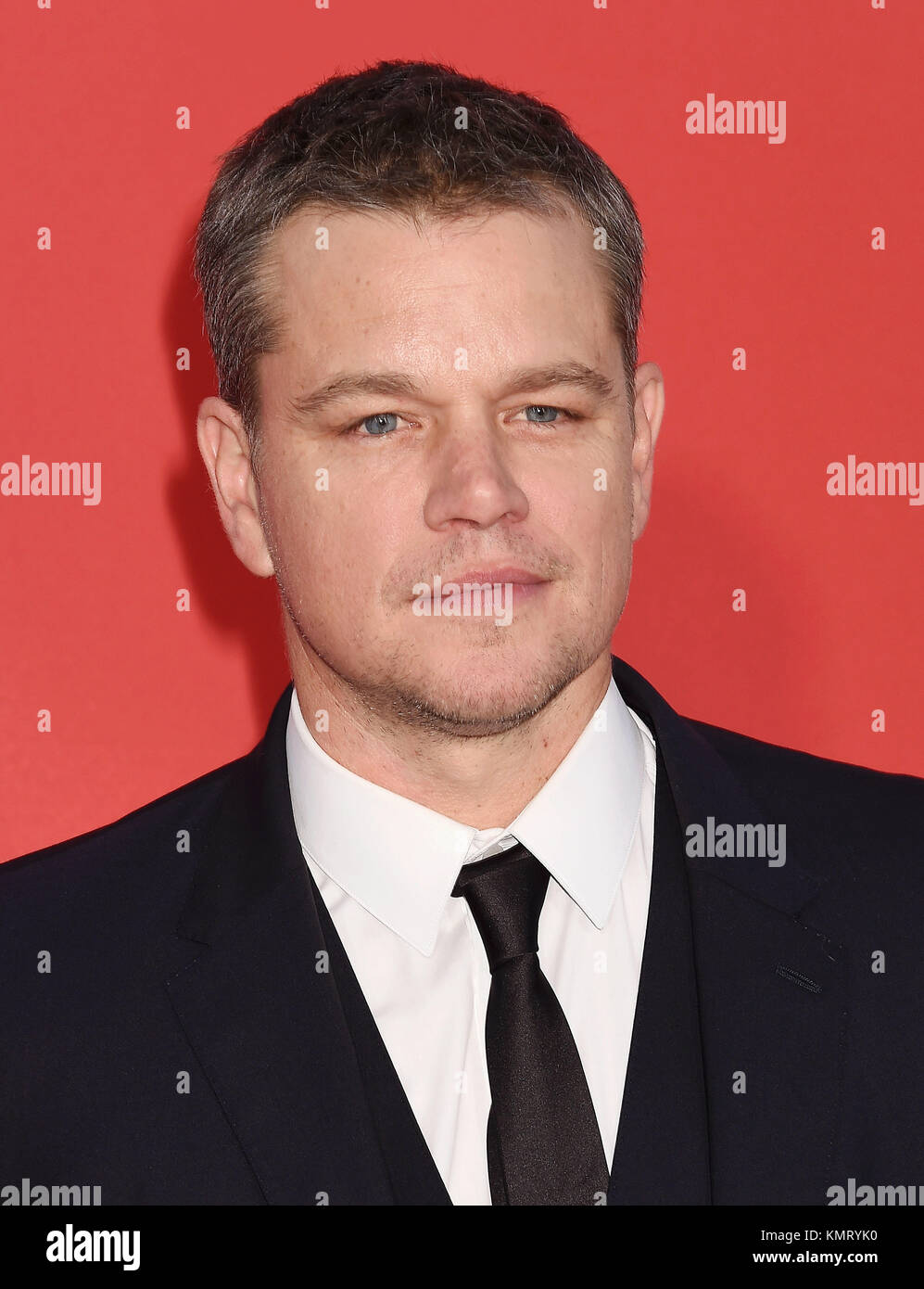 MATT DAMON US film actor arrives at the Premiere Of Paramount Pictures ...