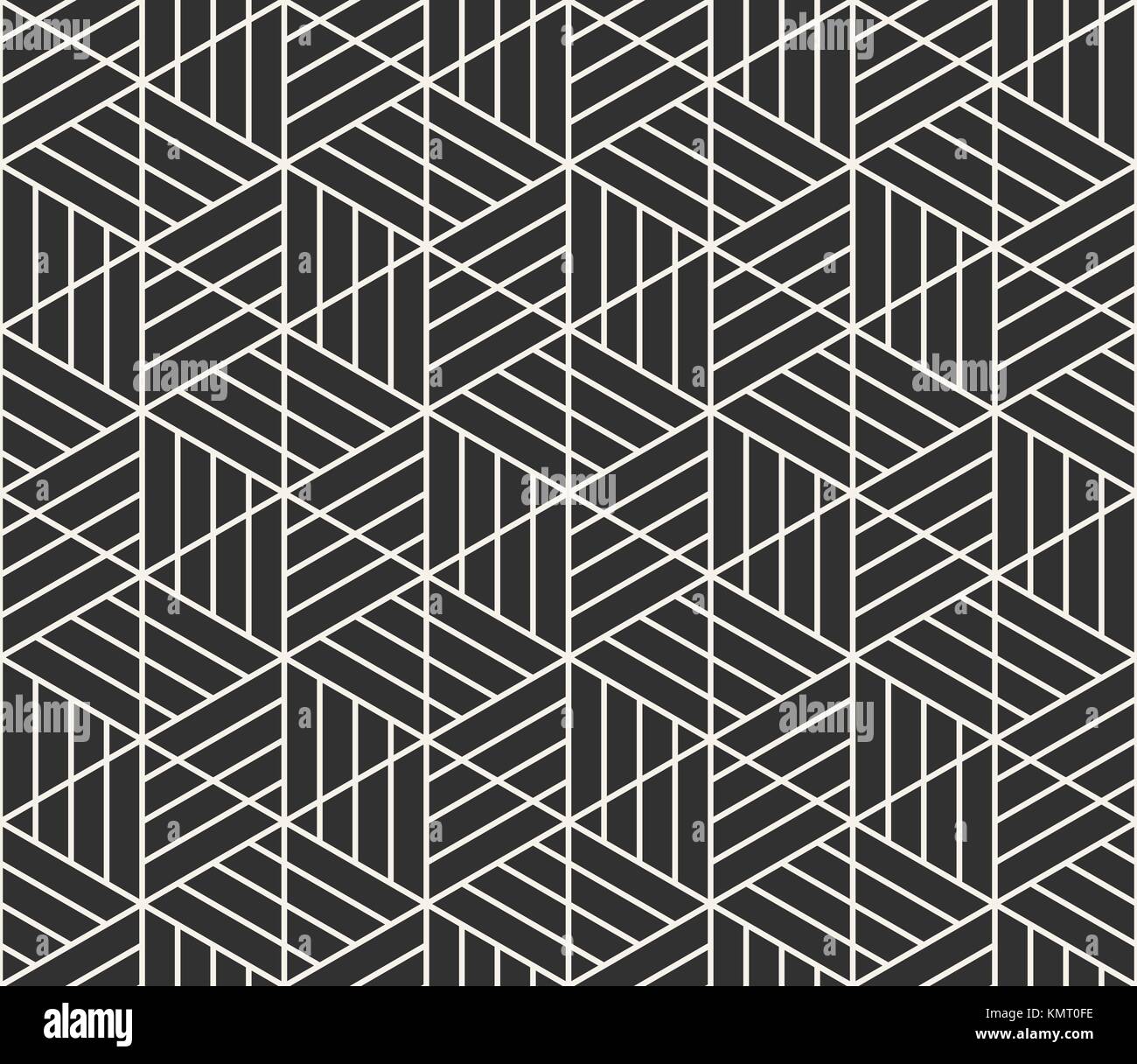 Vector seamless lines pattern. Modern stylish triangle shapes texture ...