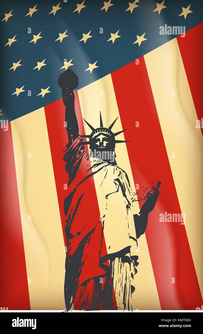 New York and American symbol Stock Vector Image & Art - Alamy