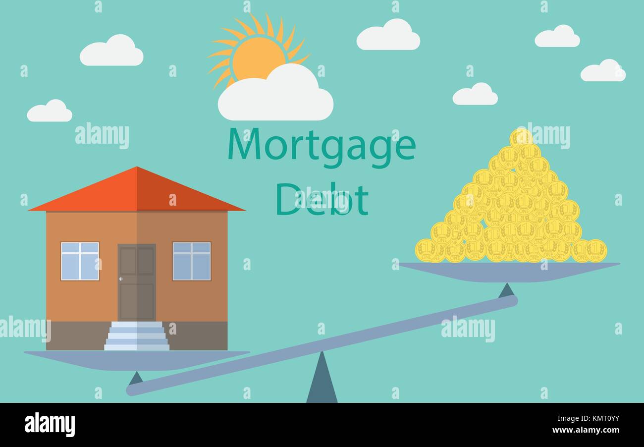 Flat design modern vector illustration concept for investment in real ...