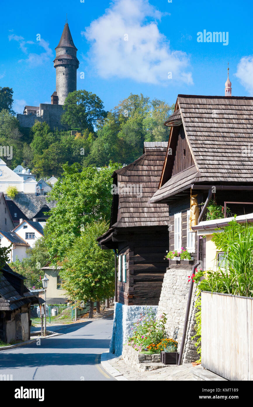 Štramberská trúba, město Štramberk, Morava, Česká republika / town ...