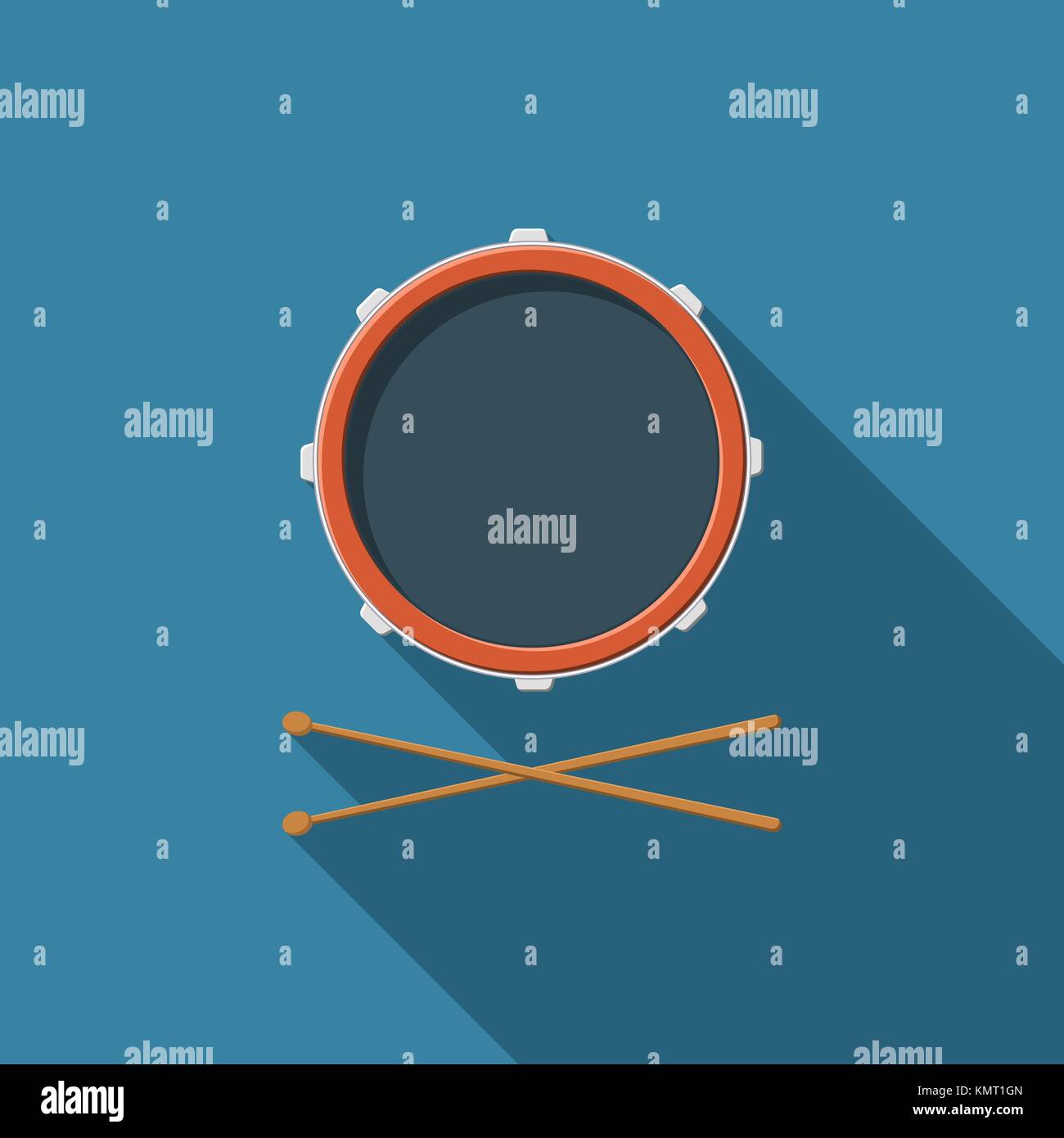 Snare drum vector vectors hi-res stock photography and images - Alamy