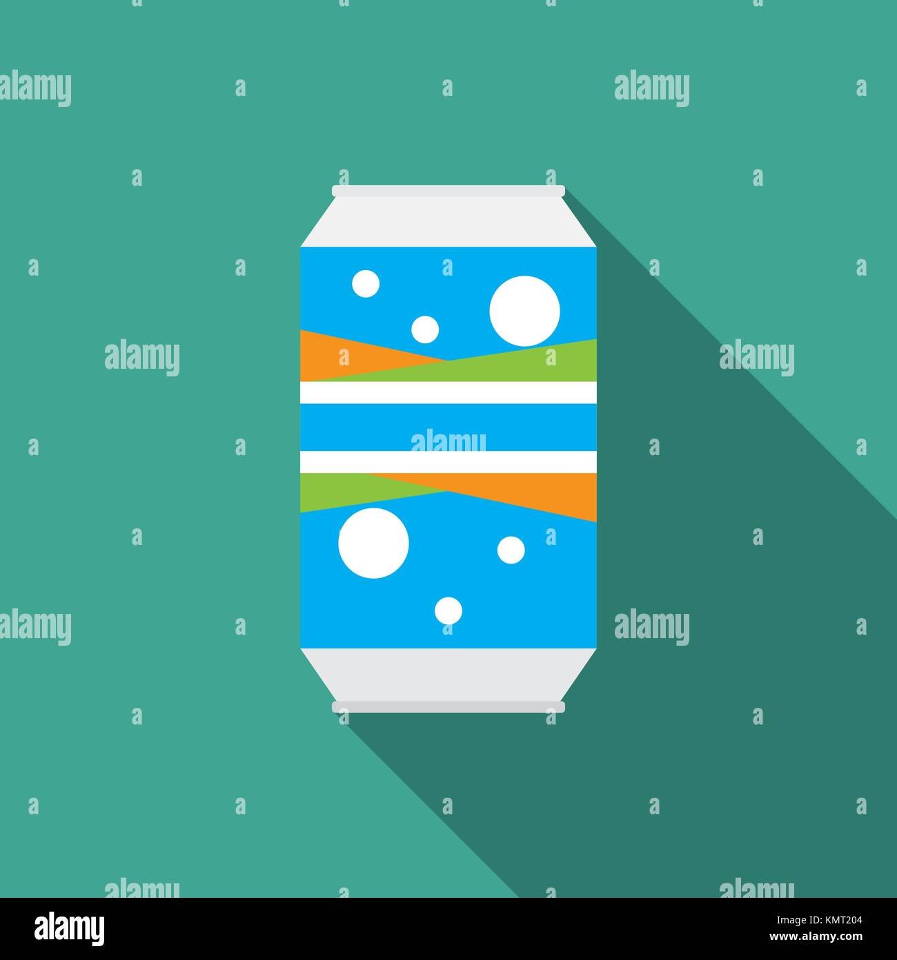 Sparkling drink can Stock Vector Images - Alamy