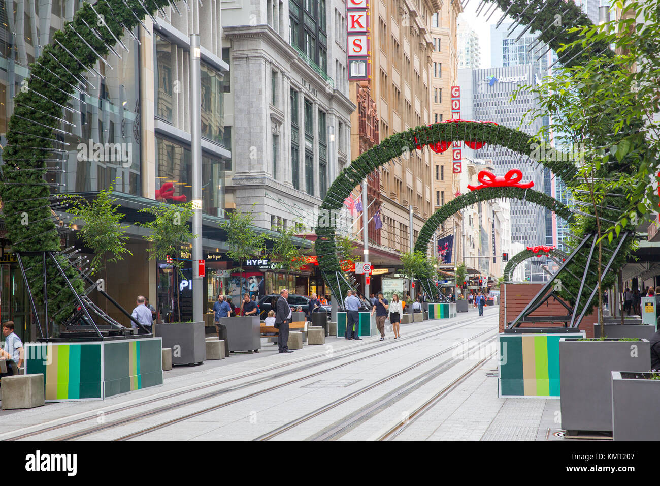 Construction works for the CBD light rail are complete in part of ...