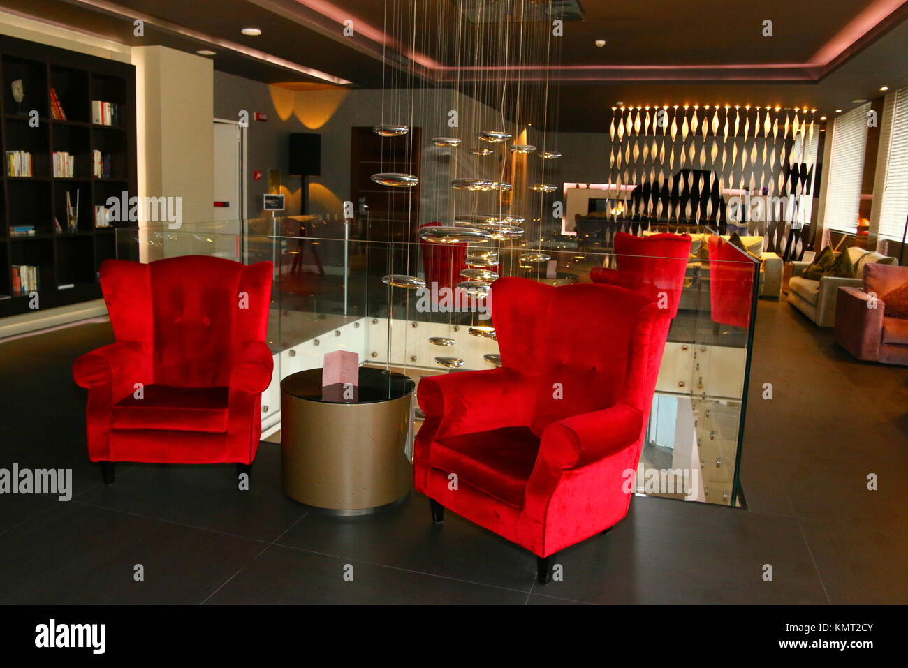 The hotel lobby in Rome Stock Photo - Alamy