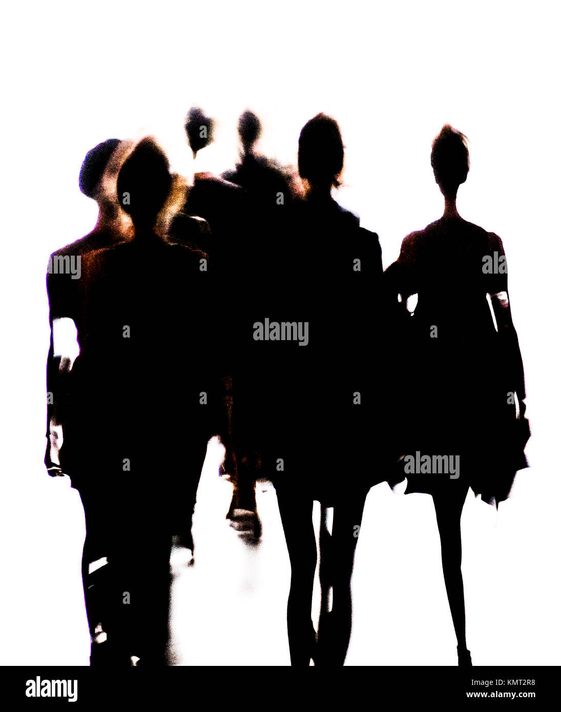 Catwalk models Cut Out Stock Images & Pictures - Alamy