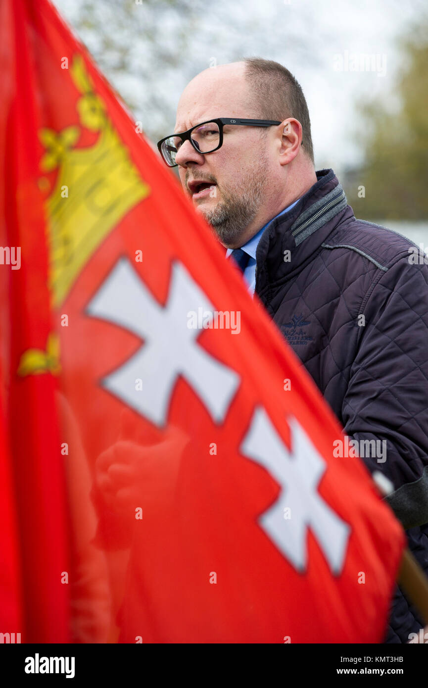 Pawel Adamowicz, president of Gdansk, in Gdansk, Poland. 3 November ...