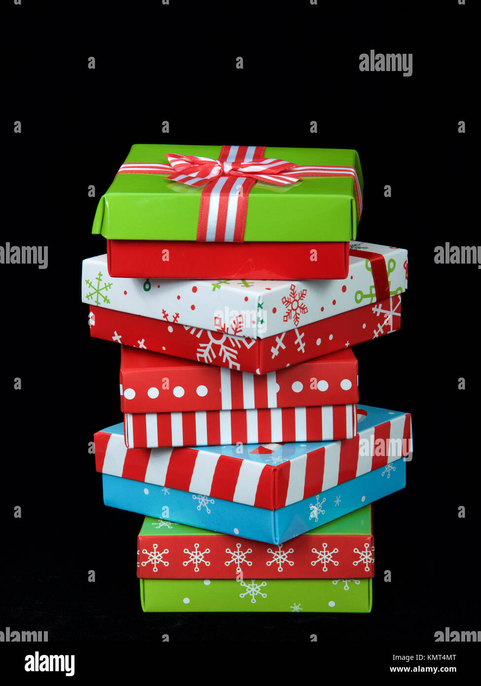 Stacked Christmas Presents High Resolution Stock Photography and Images ...