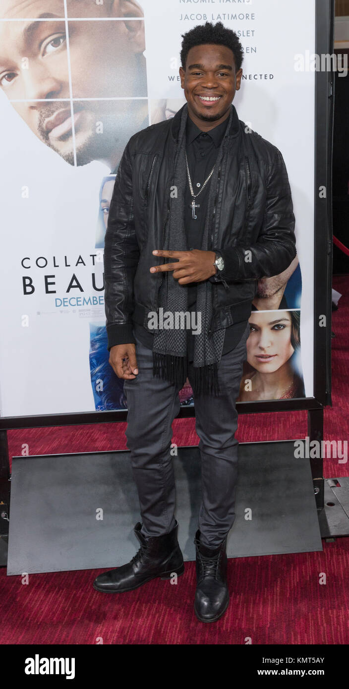 New York, NY - December 12. 2016: Dexter Darden attends Collateral ...