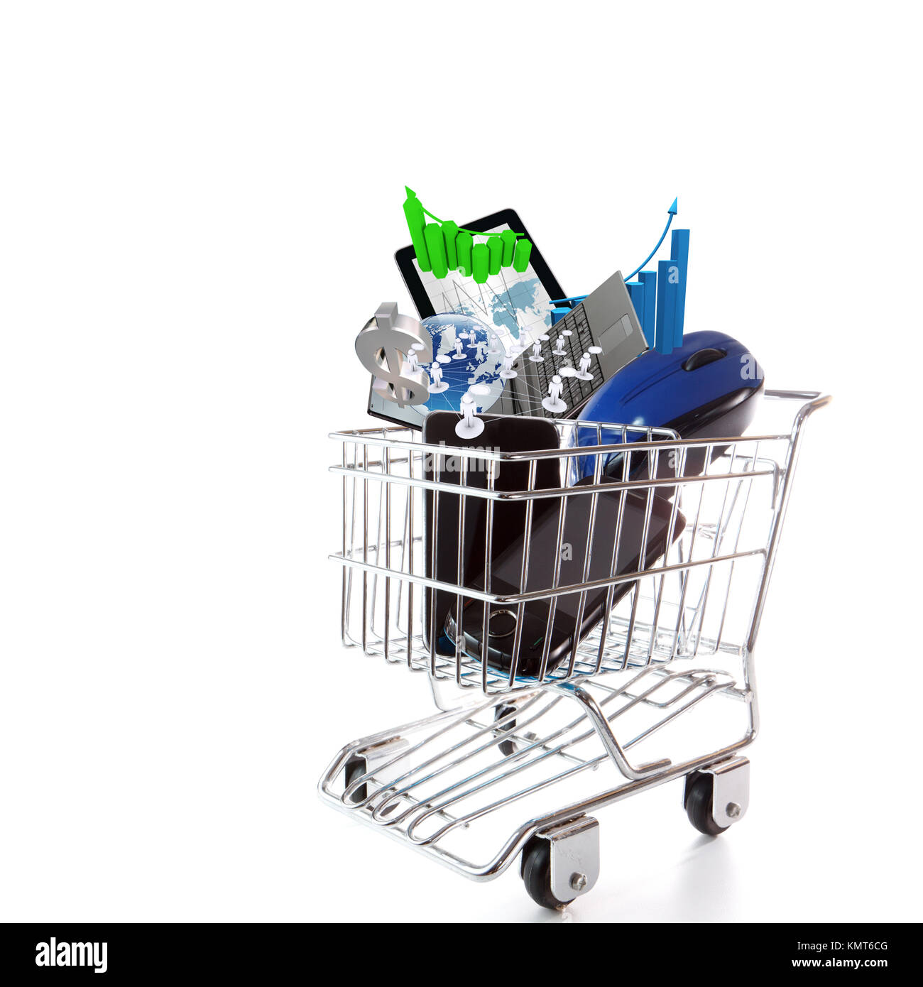 Online store concept on Cut Out Stock Images & Pictures - Alamy