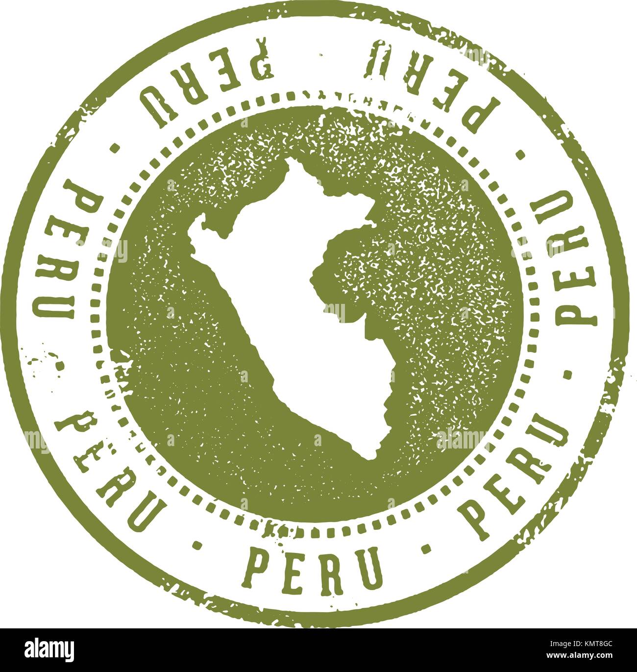 Vintage Peru South America Travel Stamp Stock Vector Image & Art - Alamy