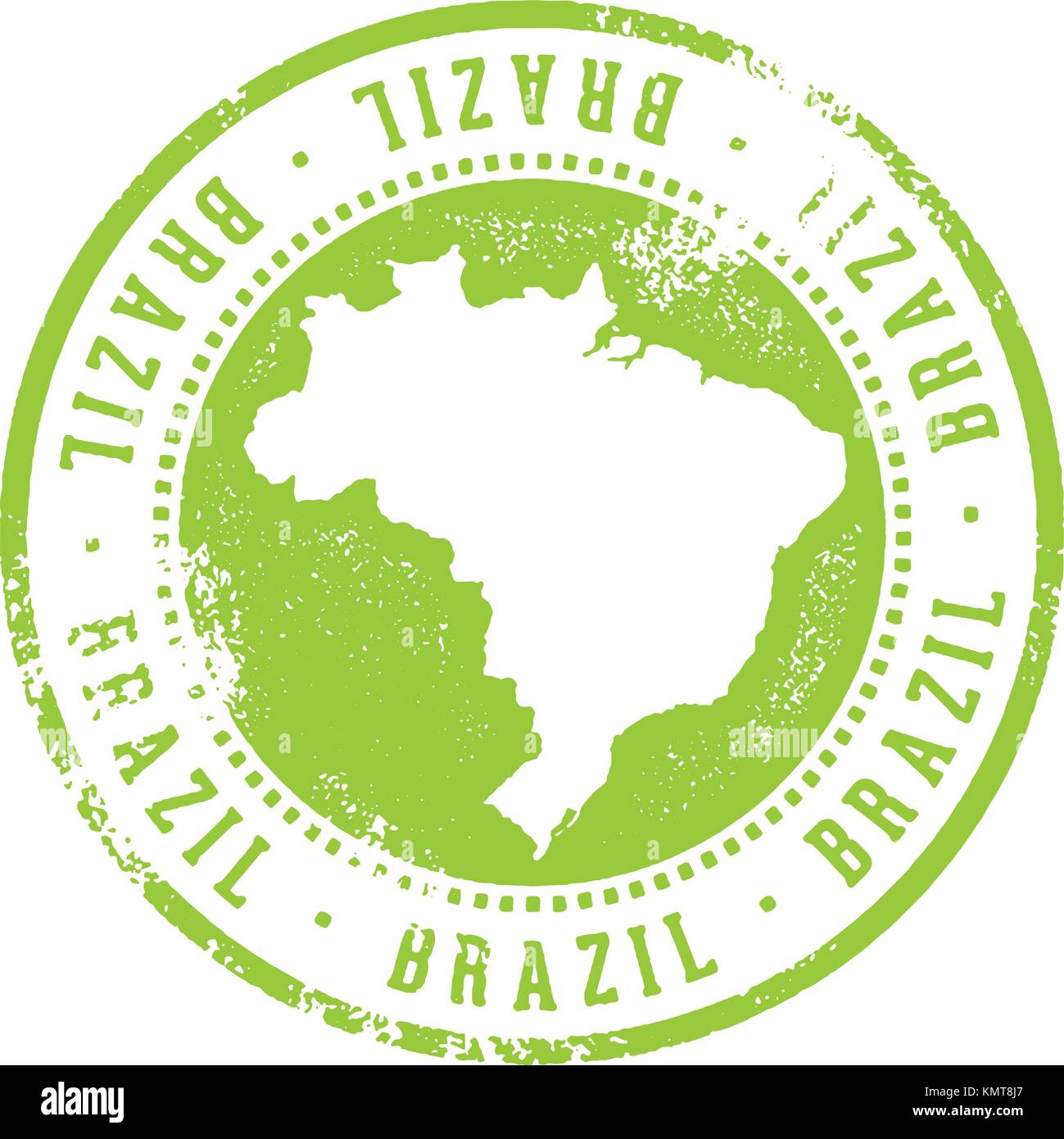 Vintage Brazil South America Travel Stamp Stock Vector Image & Art - Alamy