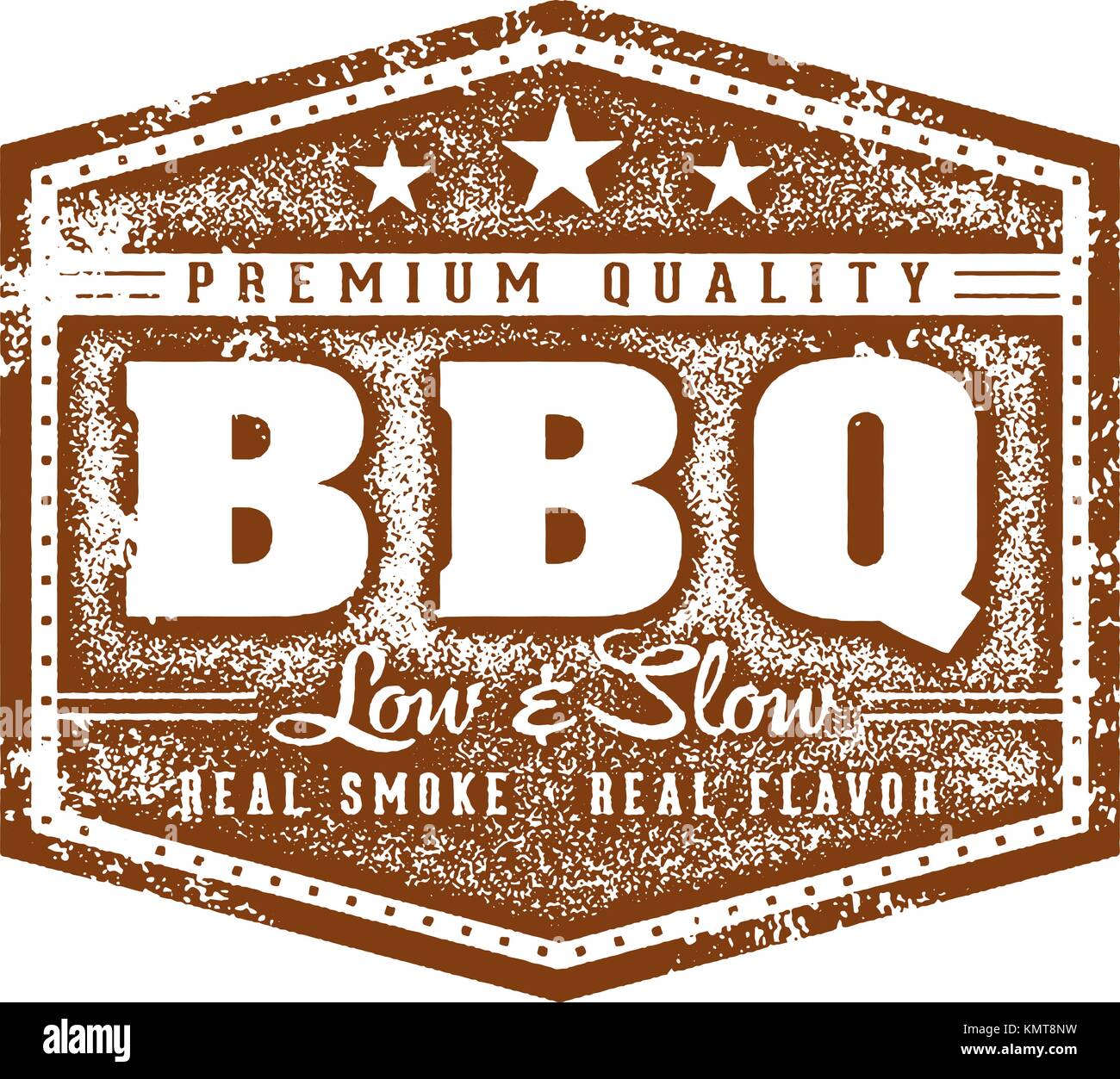 Vintage BBQ Sign for Barbecue Restaurants Stock Vector Image & Art - Alamy