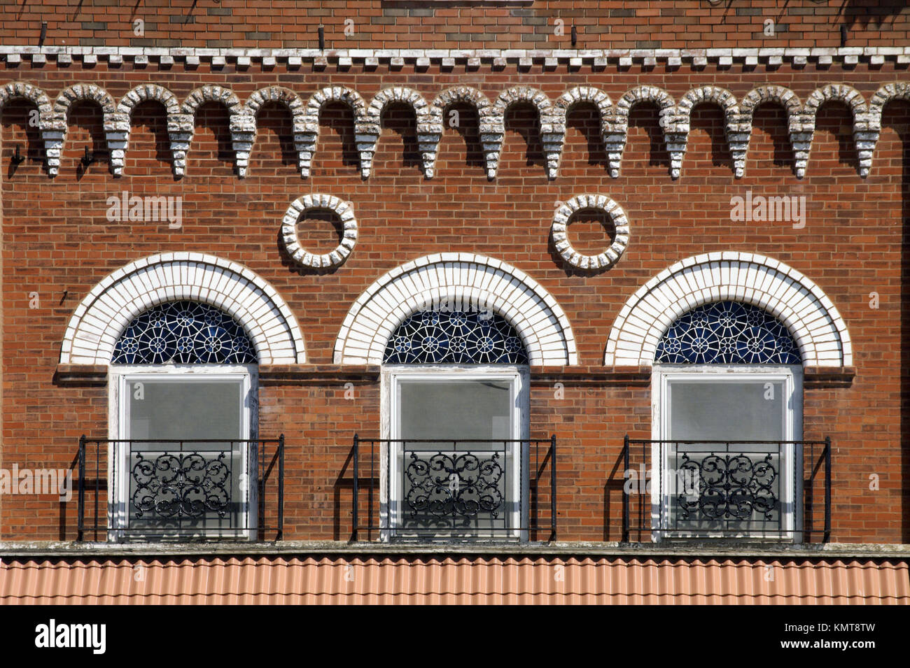 Dutch Architecture In Pella Historical High Resolution Stock ...