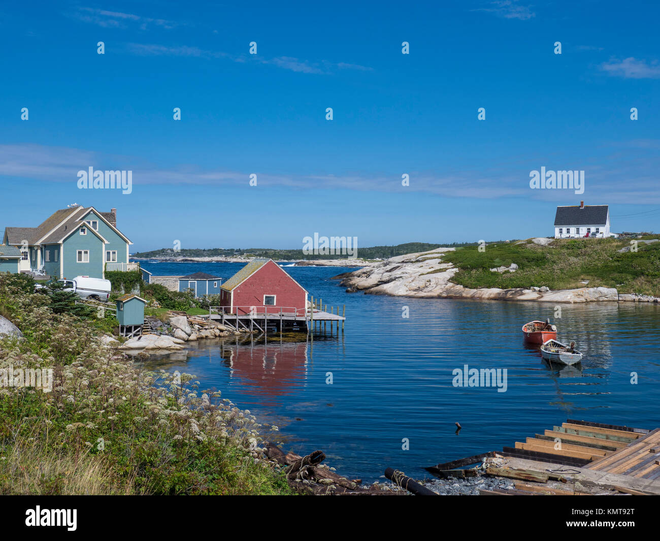 Harbor, Peggy's Cove, Nova Scotia, Canada Stock Photo - Alamy