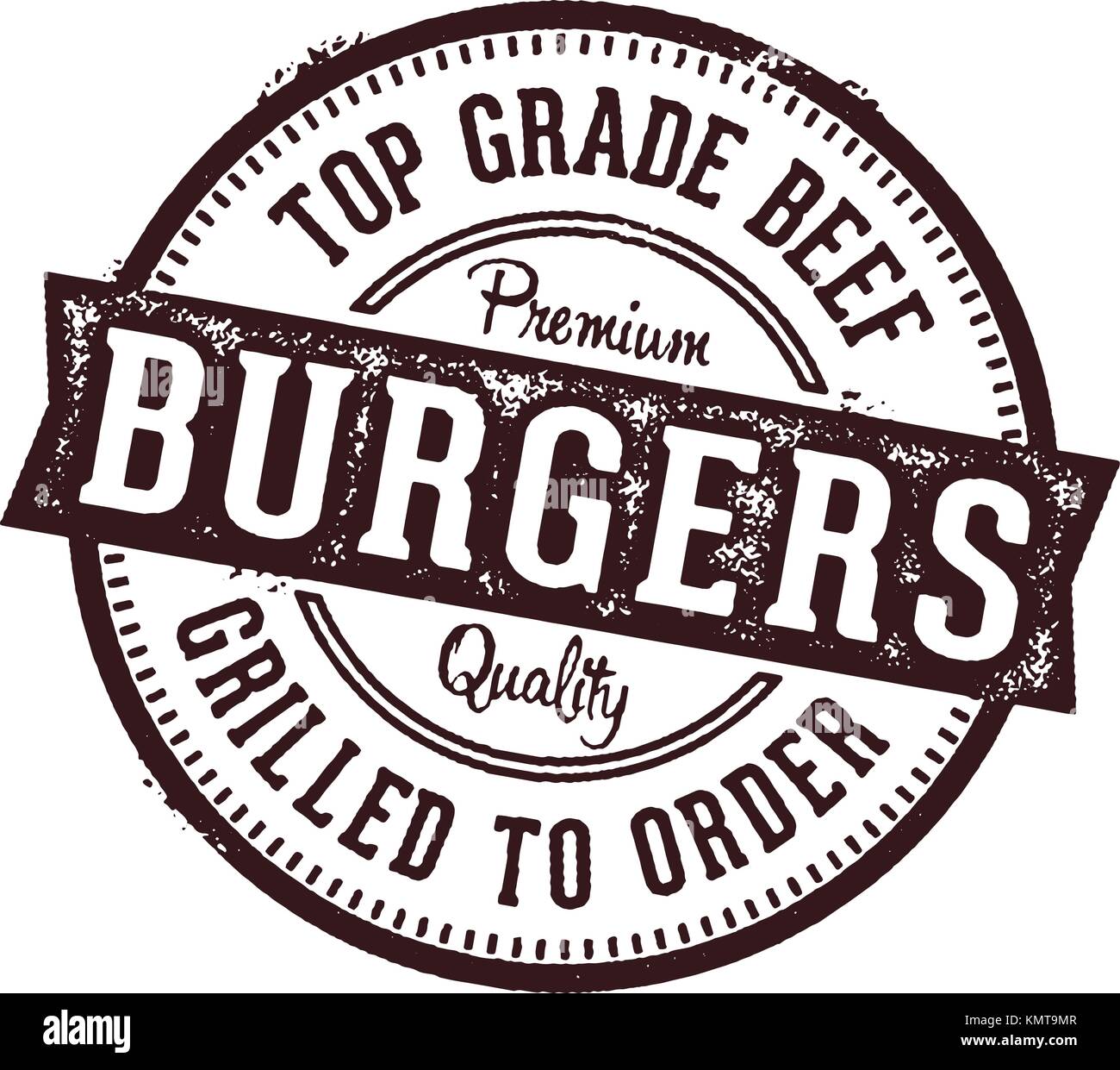 Premium Burgers Vintage Restaurant Sign Stock Vector Image & Art - Alamy