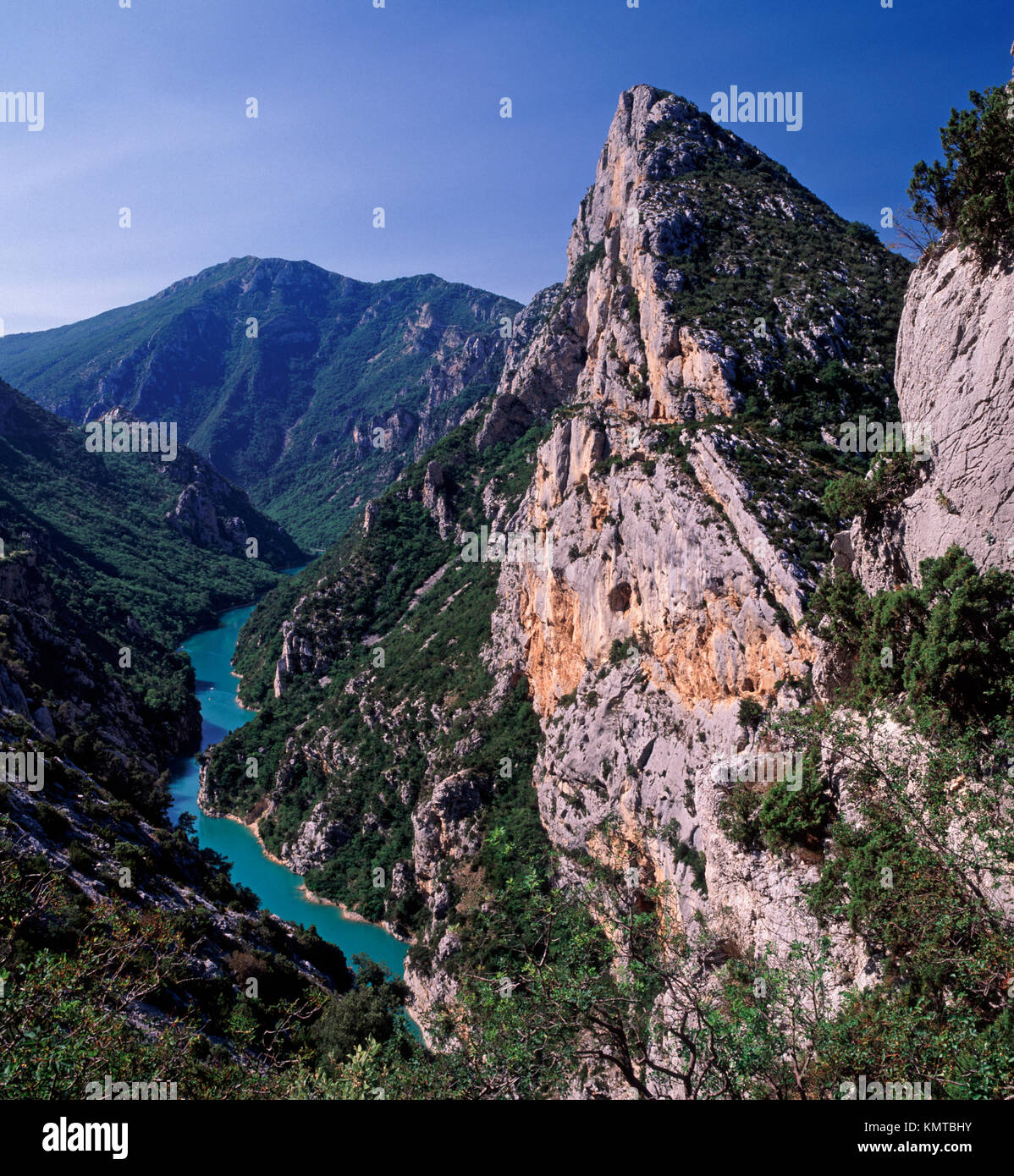 Canyon of the Verdon River, Verdon Regional Natural Park, Provence ...