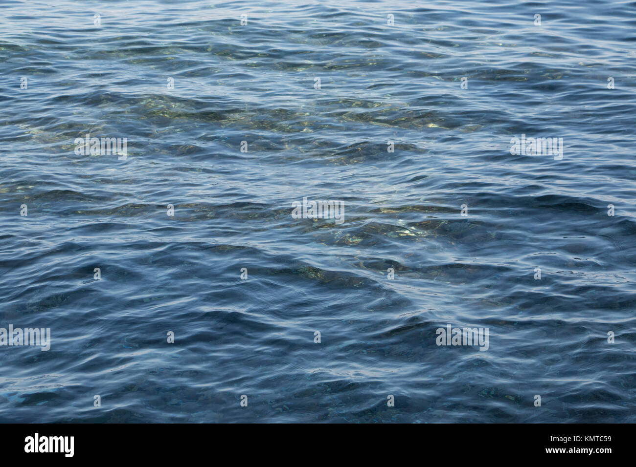 The deep blue and endless sea in Turkey Stock Photo - Alamy