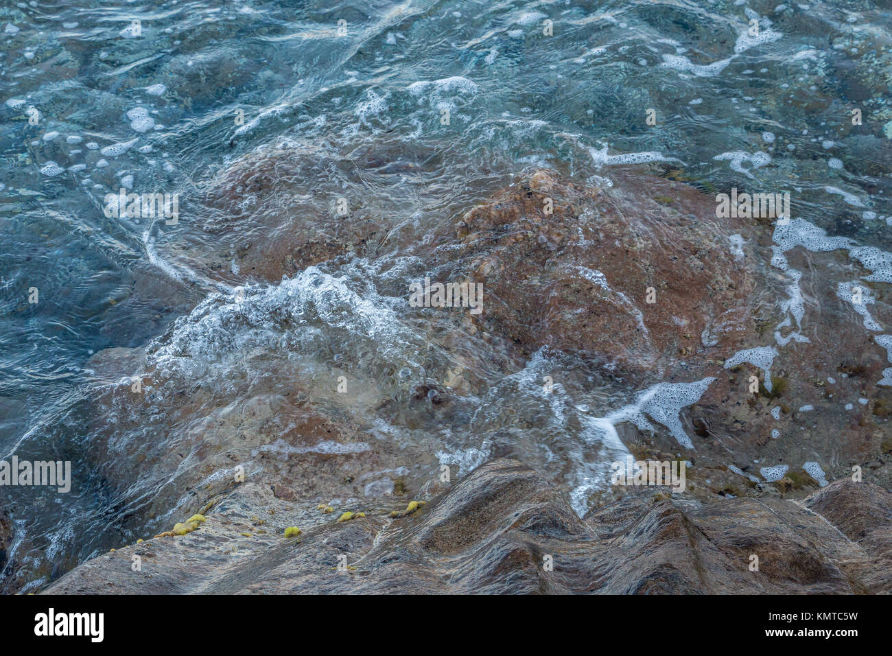 The deep blue sea and rocks at the beach of Turkey Stock Photo - Alamy