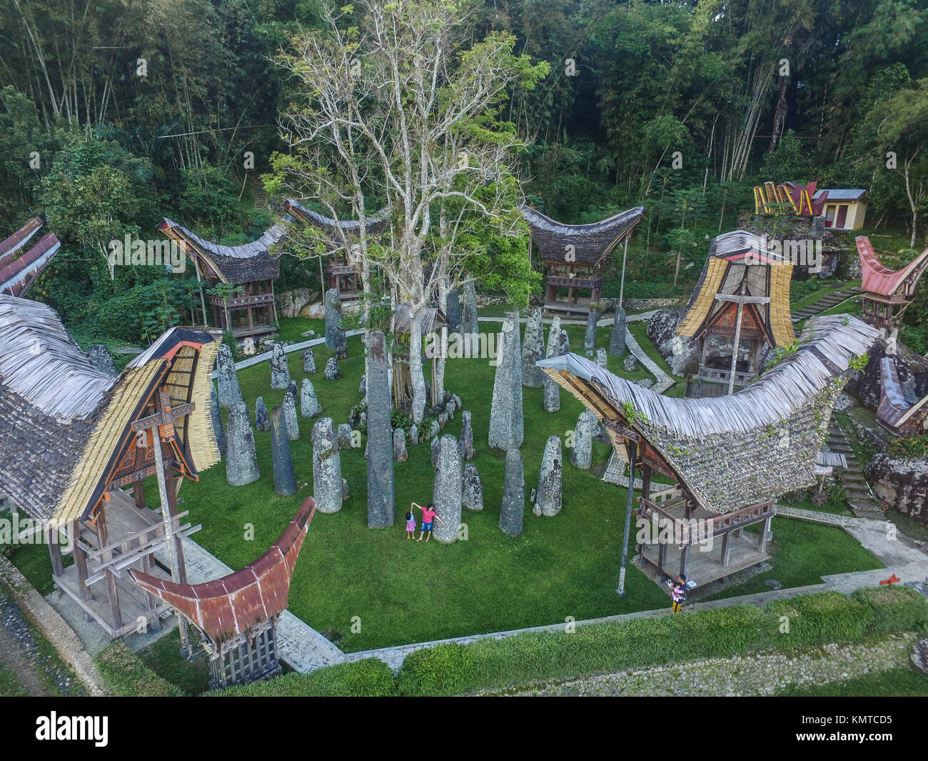 Bori Kalimbuang Megalithic sites in Tana Toraja Stock Photo - Alamy