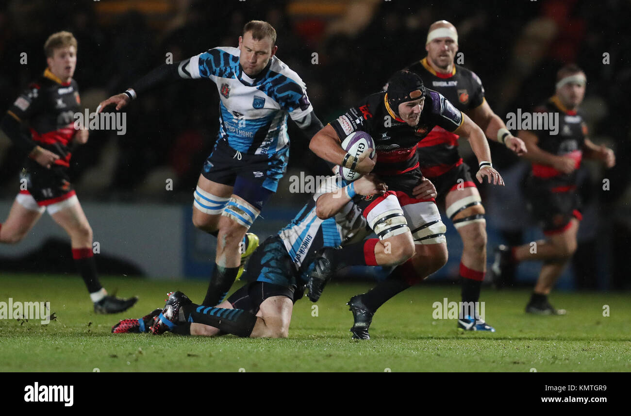 Newport Gwent Dragons' James Sheekey during the European Rugby ...