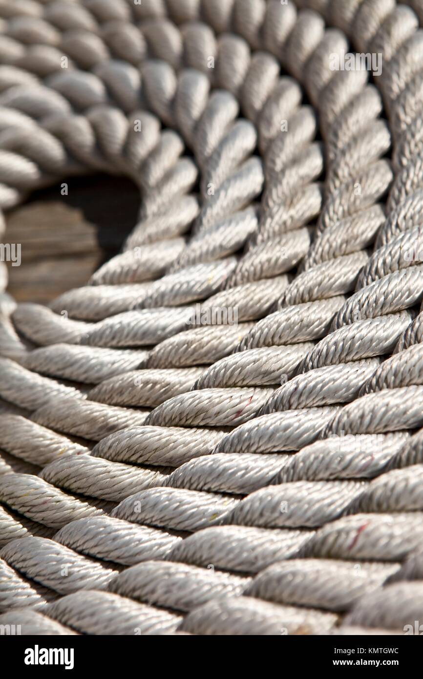 Shipping rope coil texture background hi-res stock photography and ...
