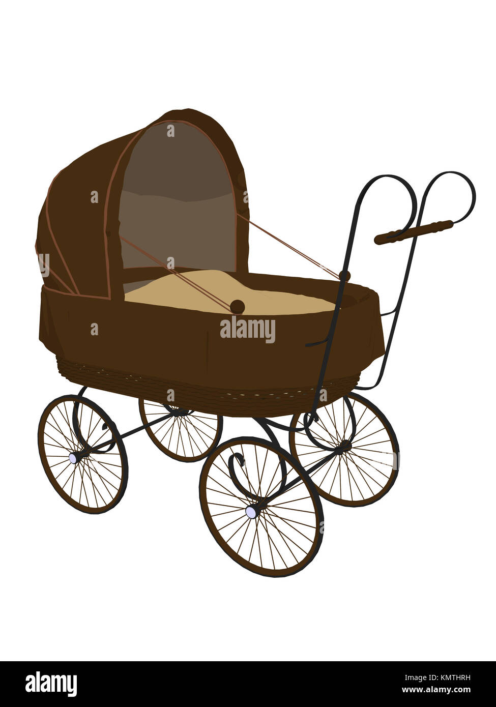 Baby stroller clipart Cut Out Stock Images & Pictures - Alamy