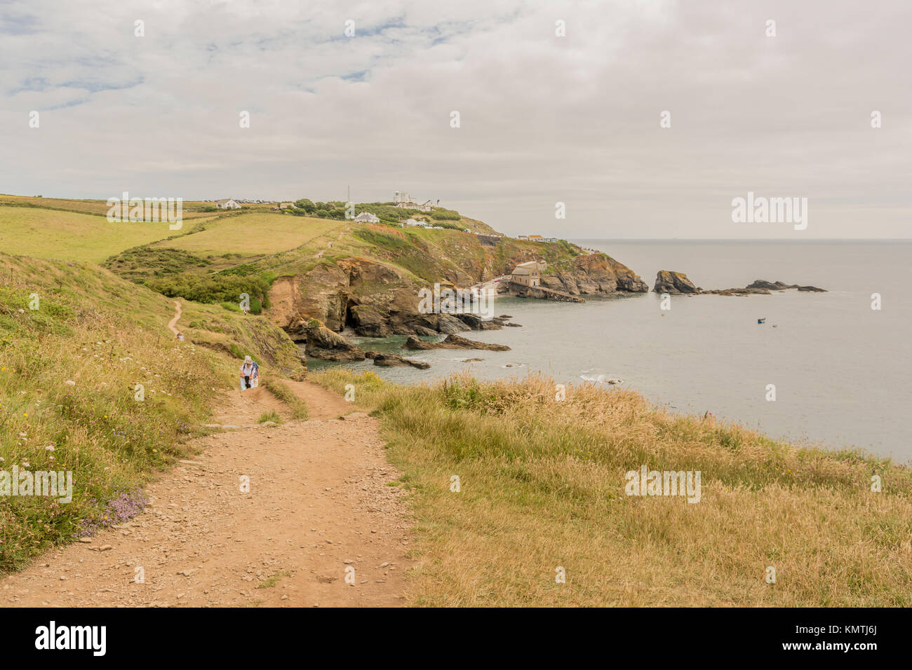 South West Coast path to Lizard Point, Cornwall, UK Stock Photo - Alamy