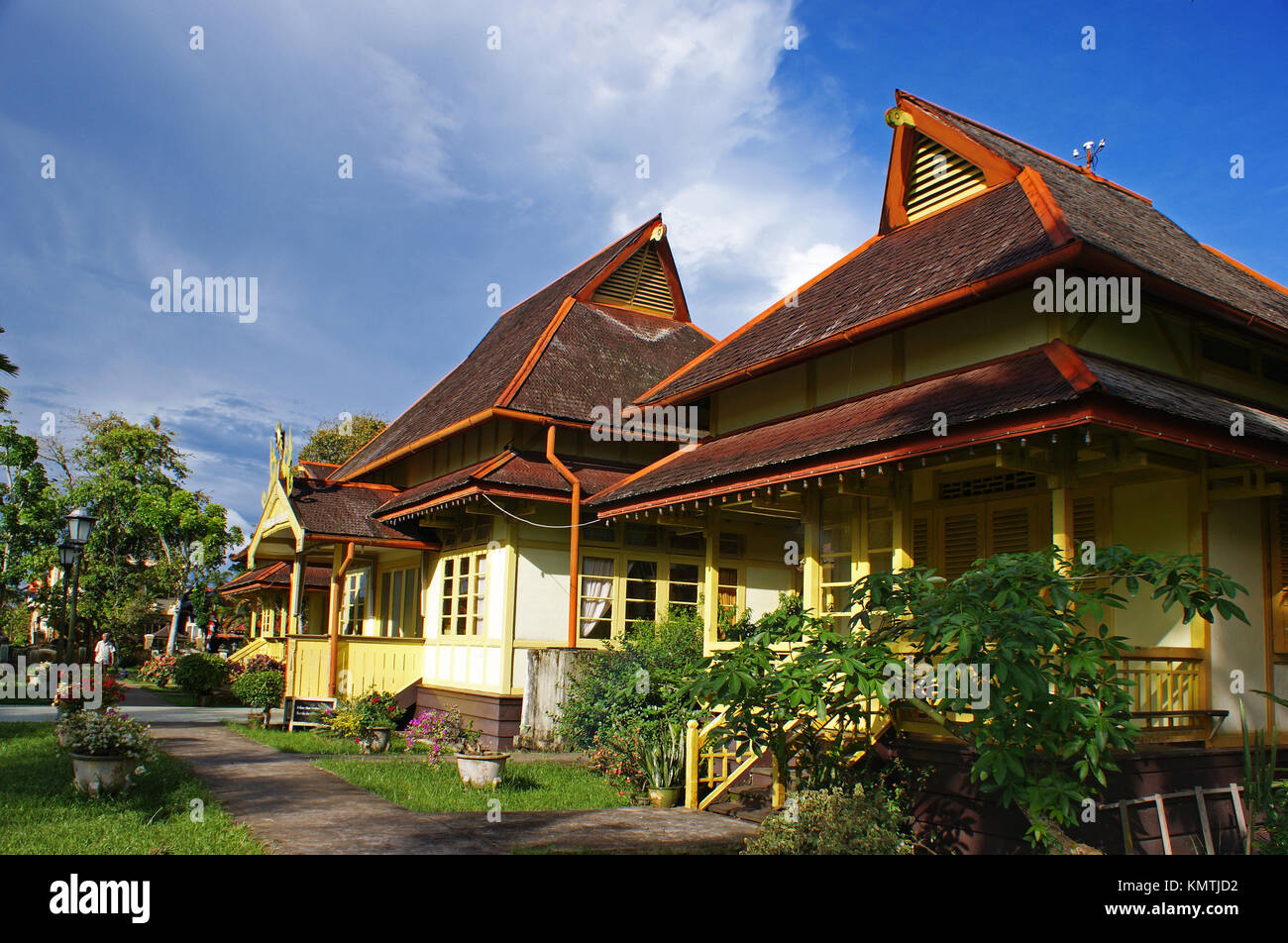 Keraton Sambas Palace, Sambas, West Kalimantan, Indonesia Stock Photo ...