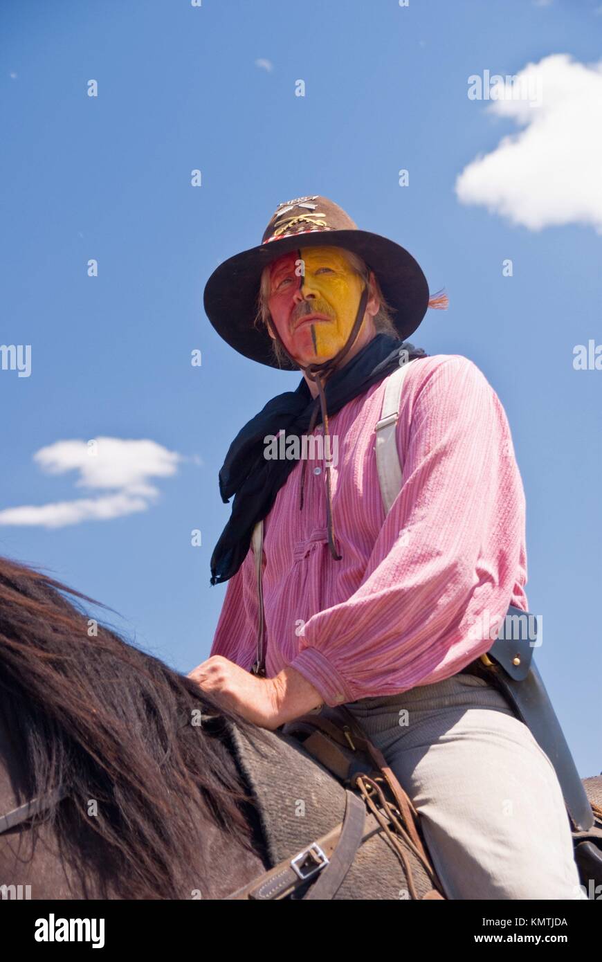 Custer Reenactment Stock Photos & Custer Reenactment Stock Images - Alamy