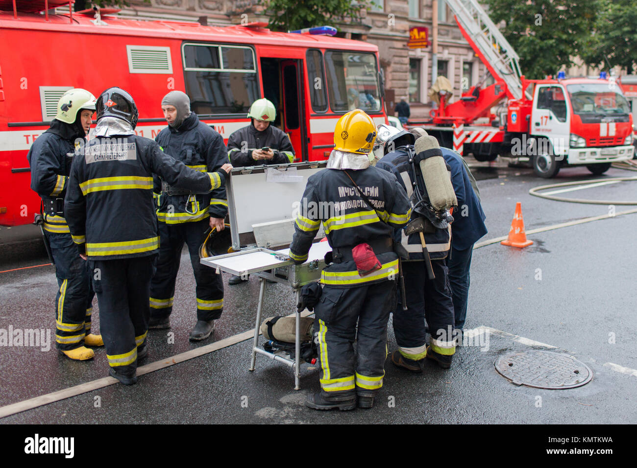 Russia fire department station hi-res stock photography and images - Alamy