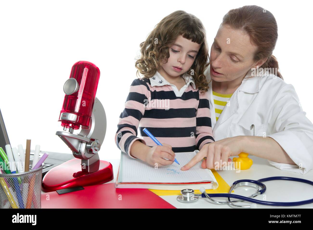 Class teacher doctor child hi-res stock photography and images - Alamy