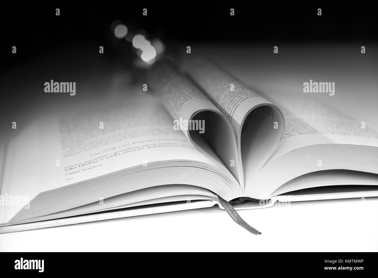 Red heart shape paper Black and White Stock Photos & Images - Alamy