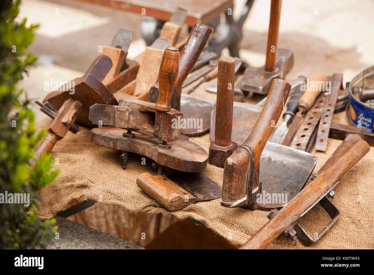 Ancient Chisel And Hammer