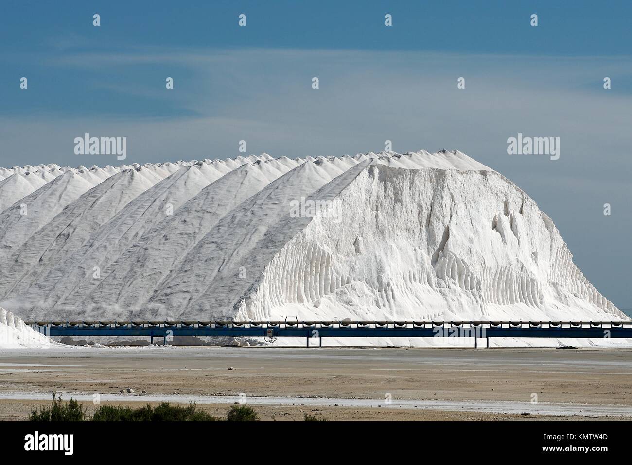 Salt mountains in Spain Stock Photo - Alamy