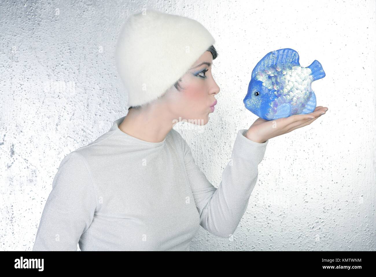 Girl Kissing Fish High Resolution Stock Photography and Images - Alamy