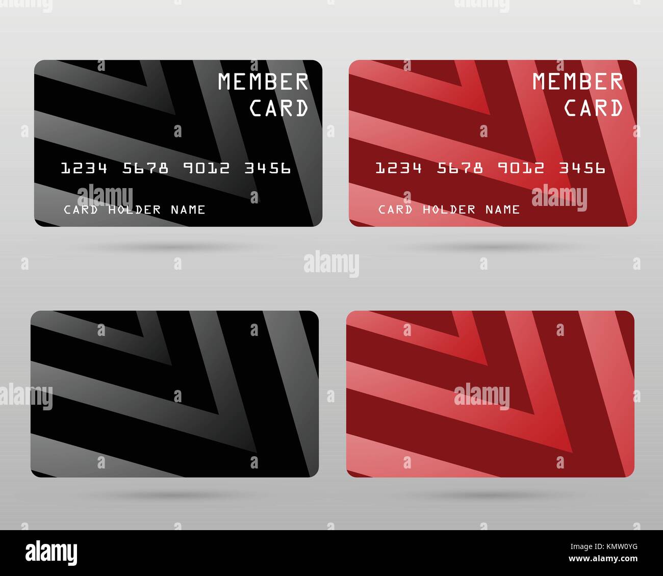 member card, business VIP card, design for privilege member,vector ...