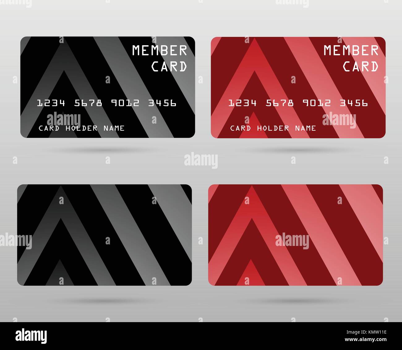 member card, business VIP card, design for privilege member,vector ...