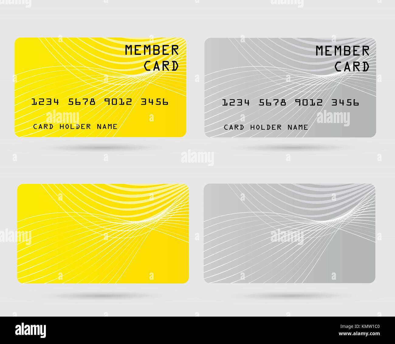 member card, business VIP card, design for privilege member,vector ...