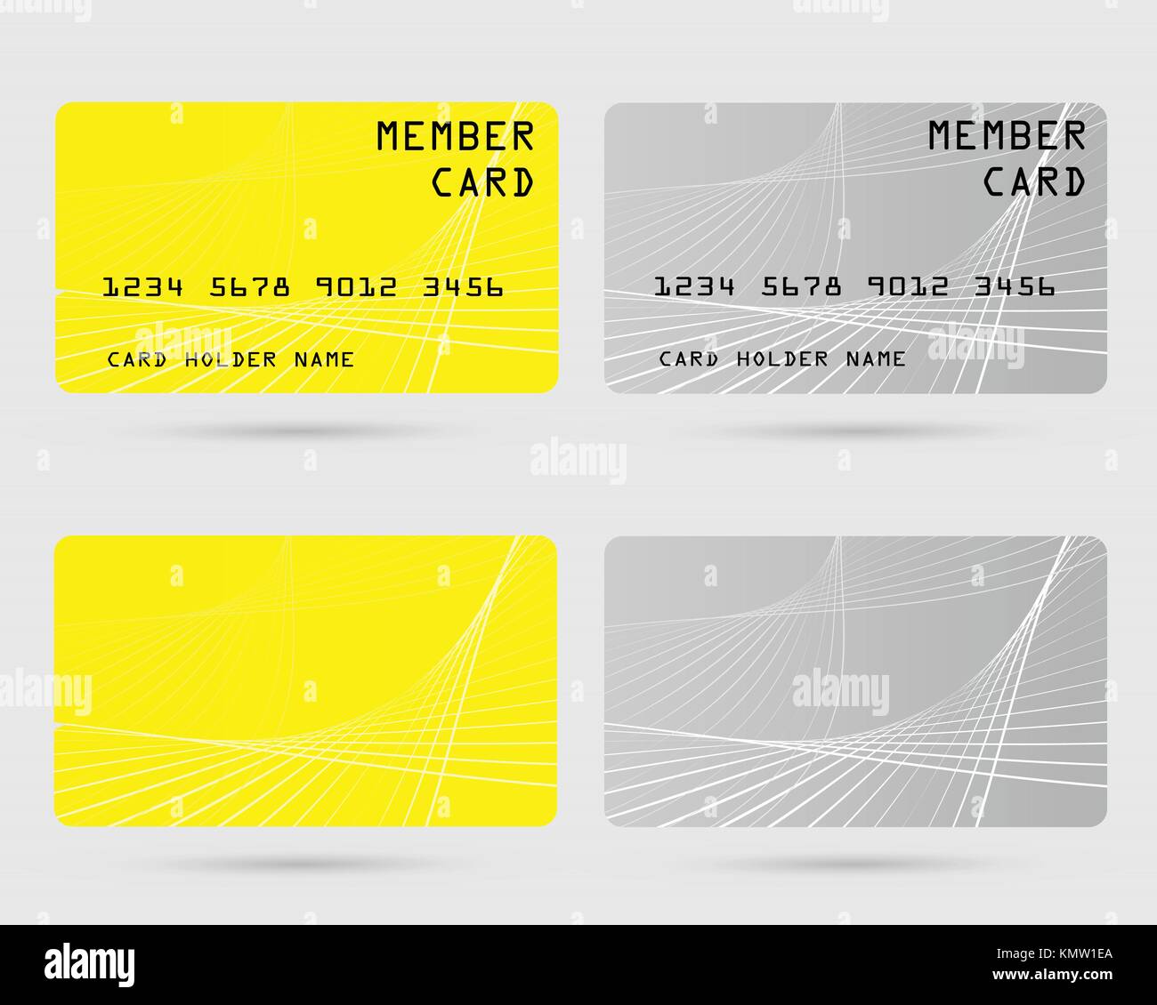 member card, business VIP card, design for privilege member,vector ...