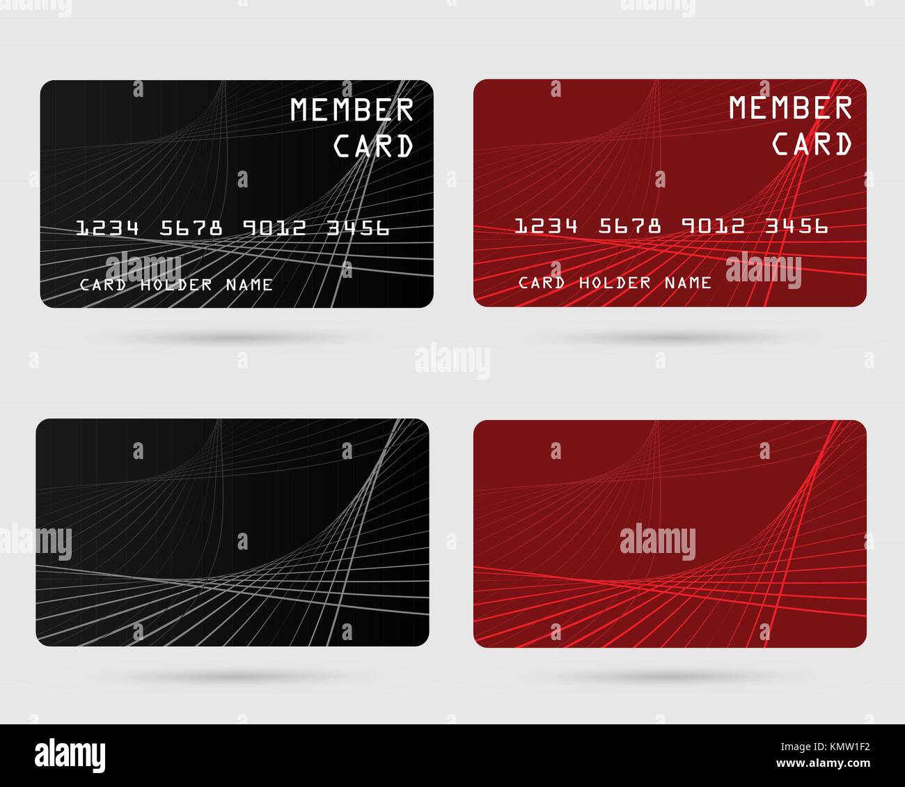 member card, business VIP card, design for privilege member,vector ...