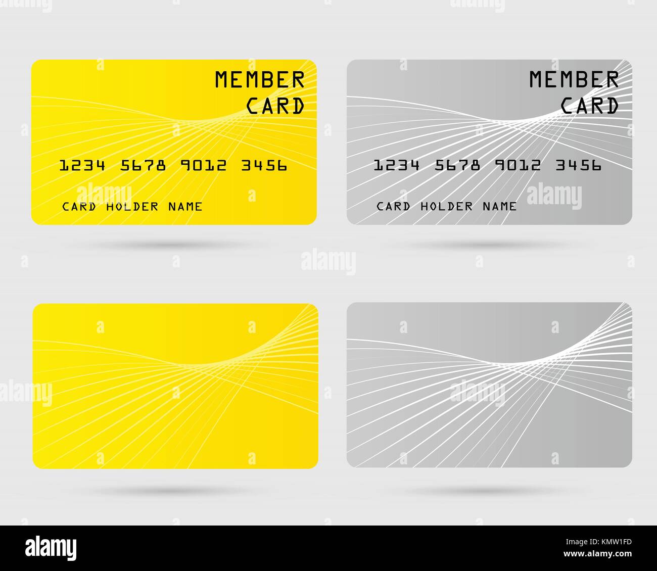 member card, business VIP card, design for privilege member,vector ...