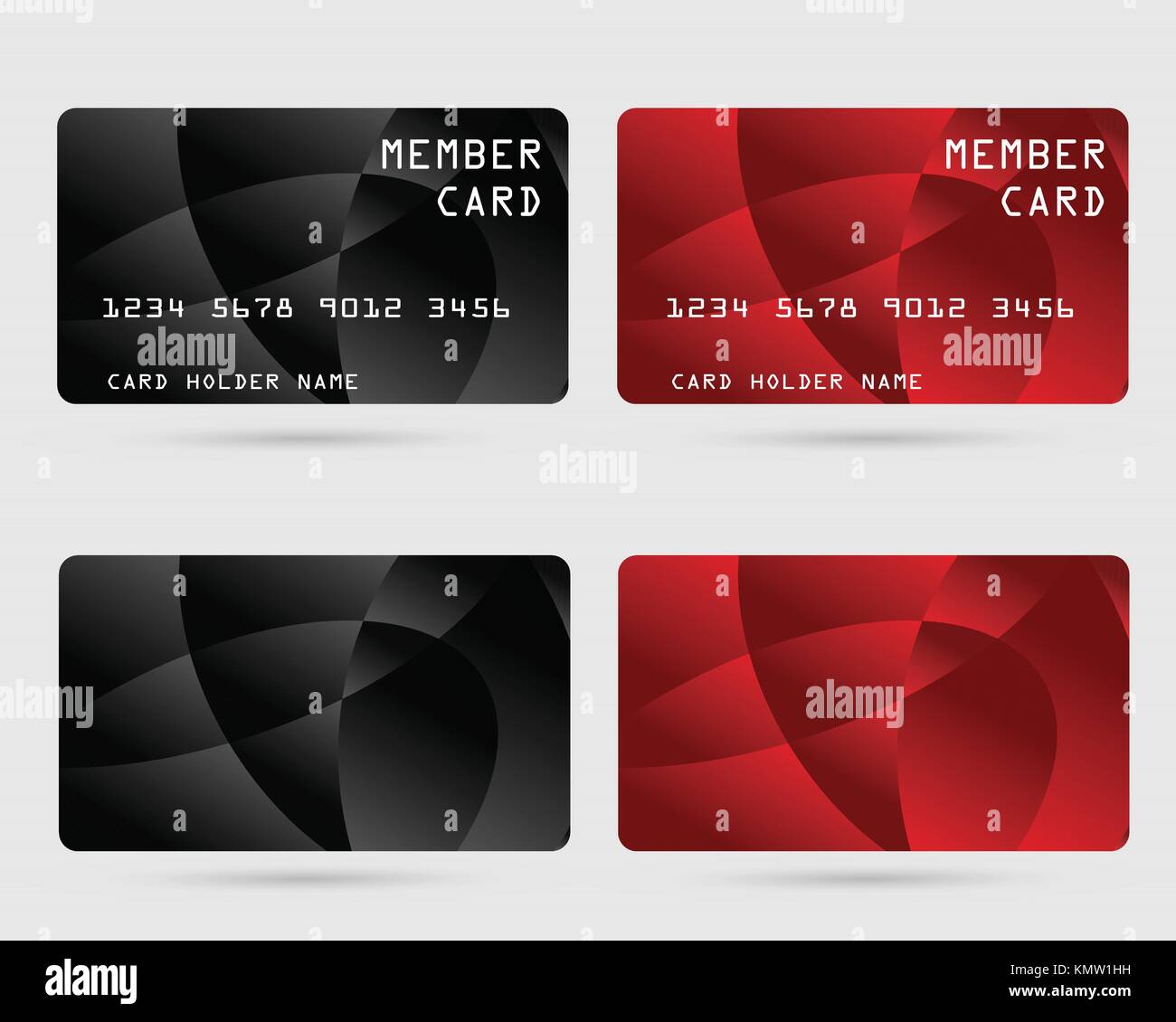 member card, business VIP card, design for privilege member,vector ...