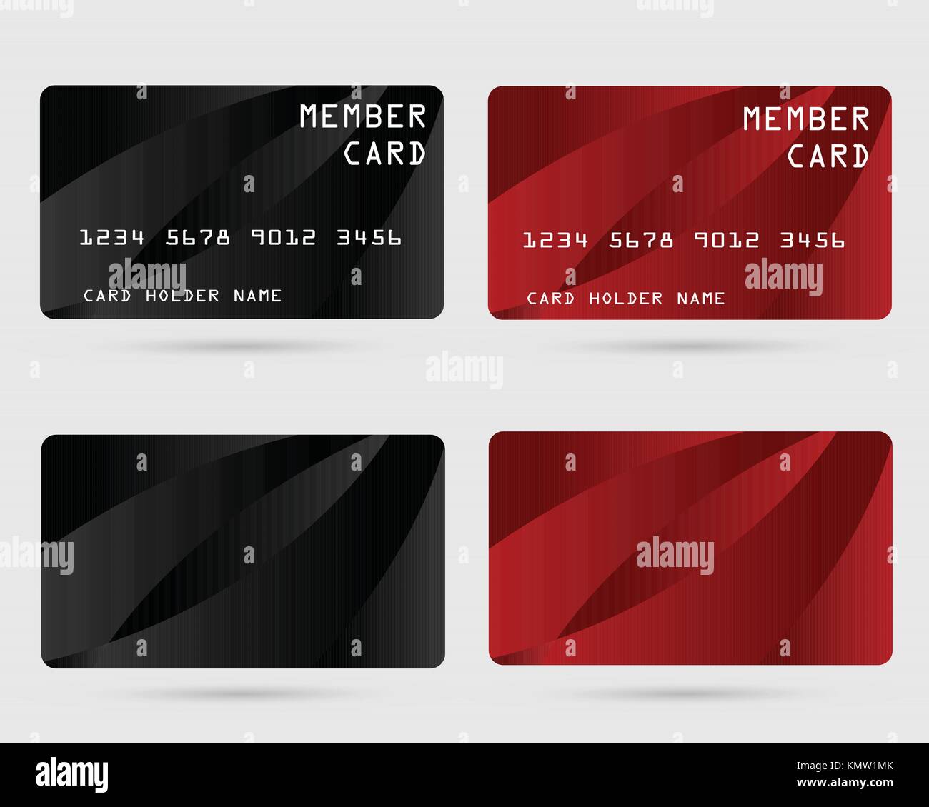 member card, business VIP card, design for privilege member,vector ...